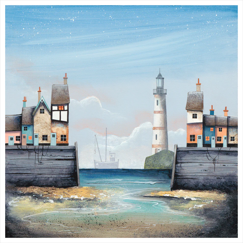 The Distant Trawler - White Sails Gallery